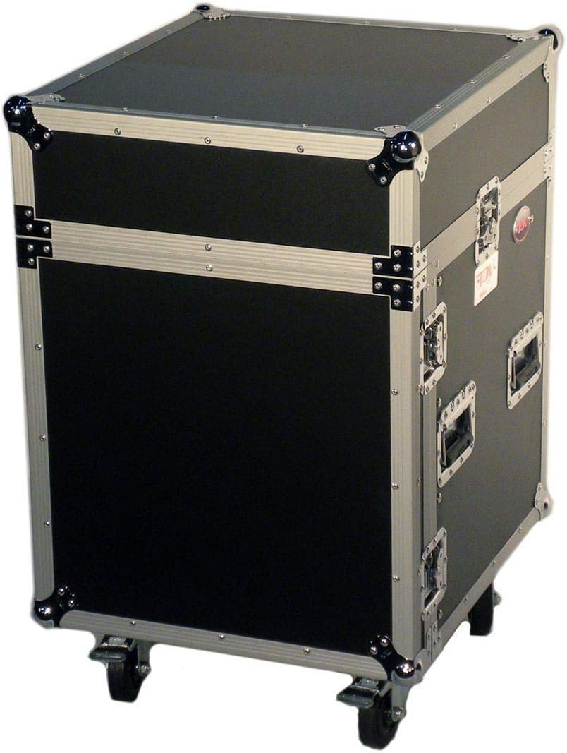Amazon.com: ProX Cases T-12MRSS 12 Space Amp Rack - Slanted Top 10U DJ ...