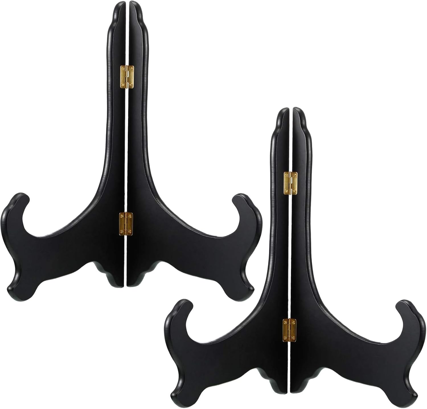Amazon.com - Tatuo 4 Packs Wooden Plate Stands for Display, Plate ...