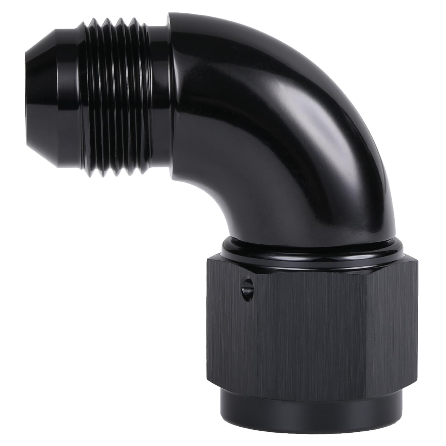 Amazon.com: Podavelle 90 Degree 8AN Male to 8AN Female Swivel Full Flow ...