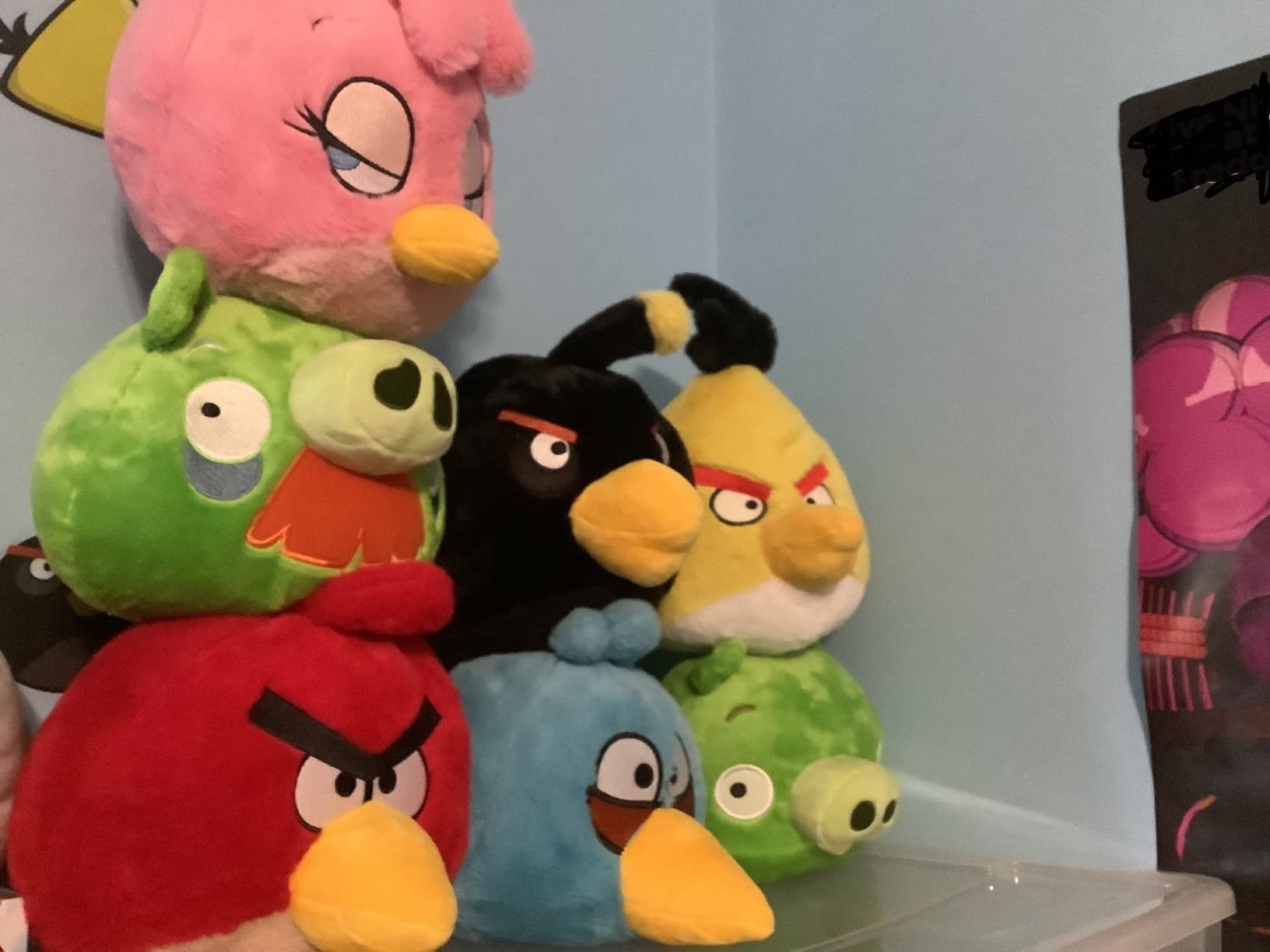 Amazon.com: Mighty Mojo Angry Birds - 7 Pack Bundle - Giant Size ...