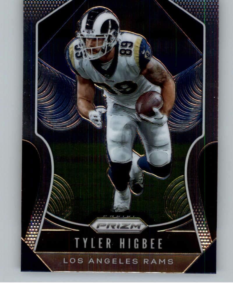 Amazon.com: 2019 Prizm Football #241 Tyler Higbee Los Angeles Rams ...