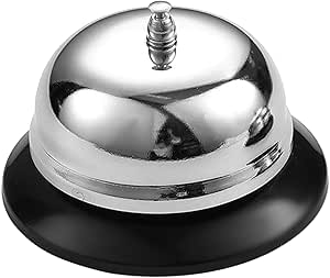 Amazon.com: LEYILE Metal Anti-Rust Desktop Call Bells Customer Service ...