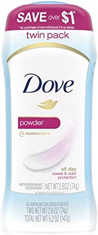 Amazon.com : Dove Anti-Perspirant Deodorant Invisible Solid Powder, 2.6 ...