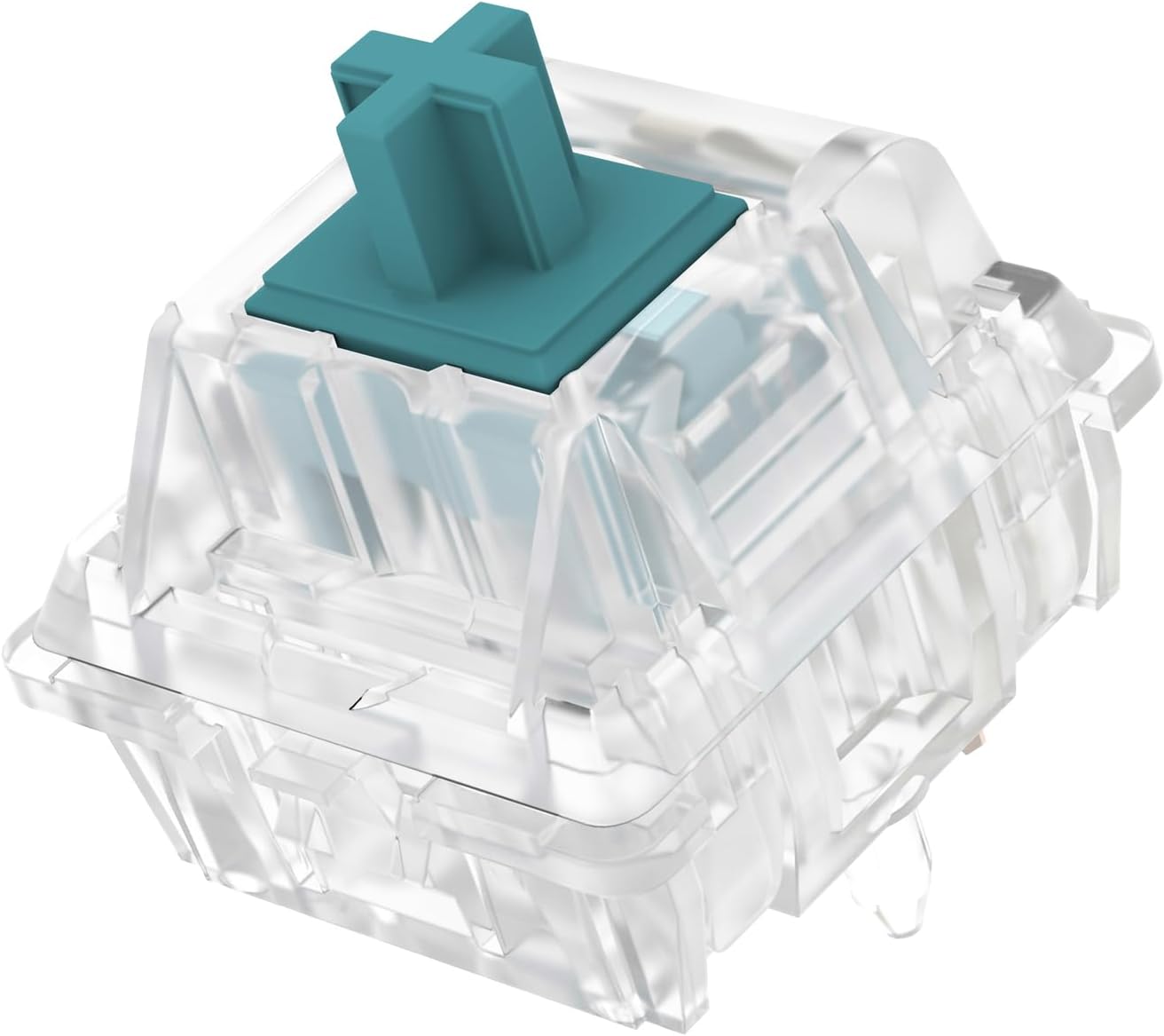 DUROCK T1 Tactile Keyboard Switches, 5 Pins T1 Clear Tactile Switches ...