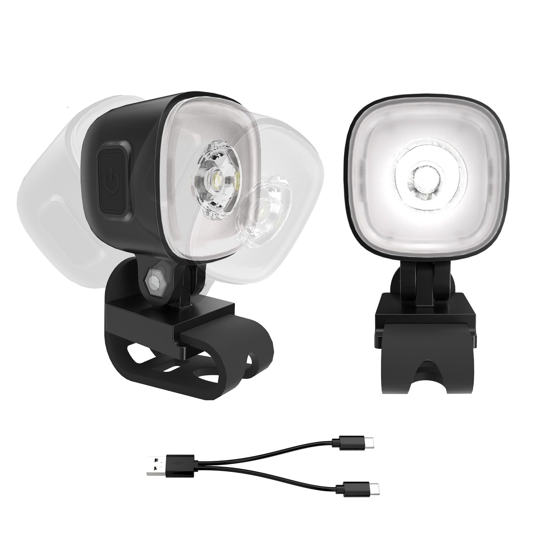 Snapklik.com : COSOOS Original 2 Rechargeable Headlights For Shoe Charms