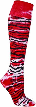 Amazon.com: Red Lion Socks Tie Dyed Tiger Athletic Socks : Clothing ...