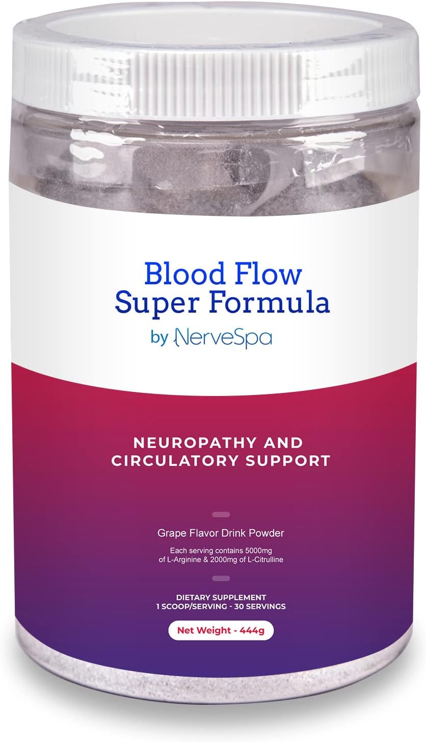 Amazon.com: The Blood Flow Super Formula Neuropathy Drink Powder by ...