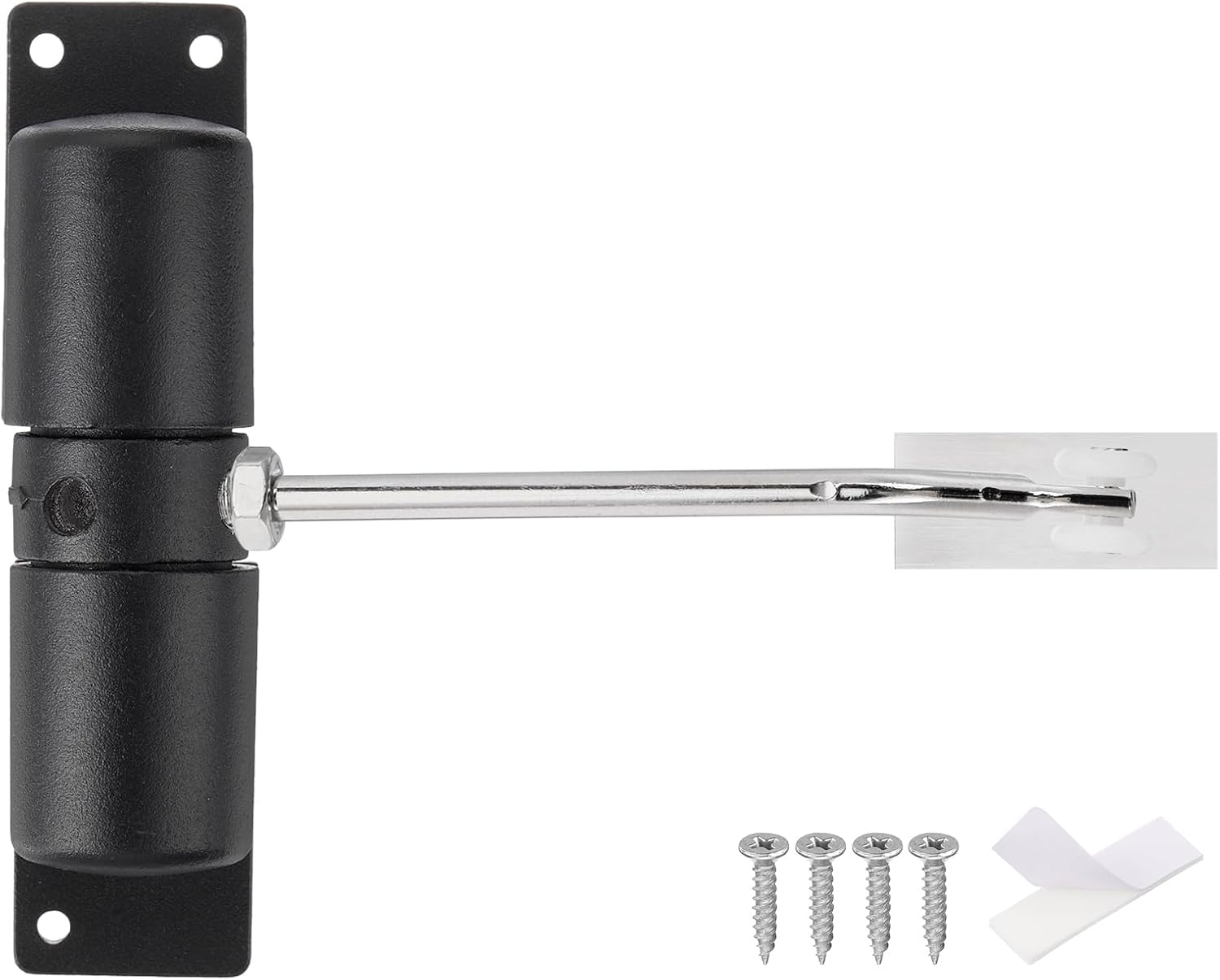 uxcell 128mm/5.04" Spring Door Closer, Aluminum Alloy Automatic Door ...