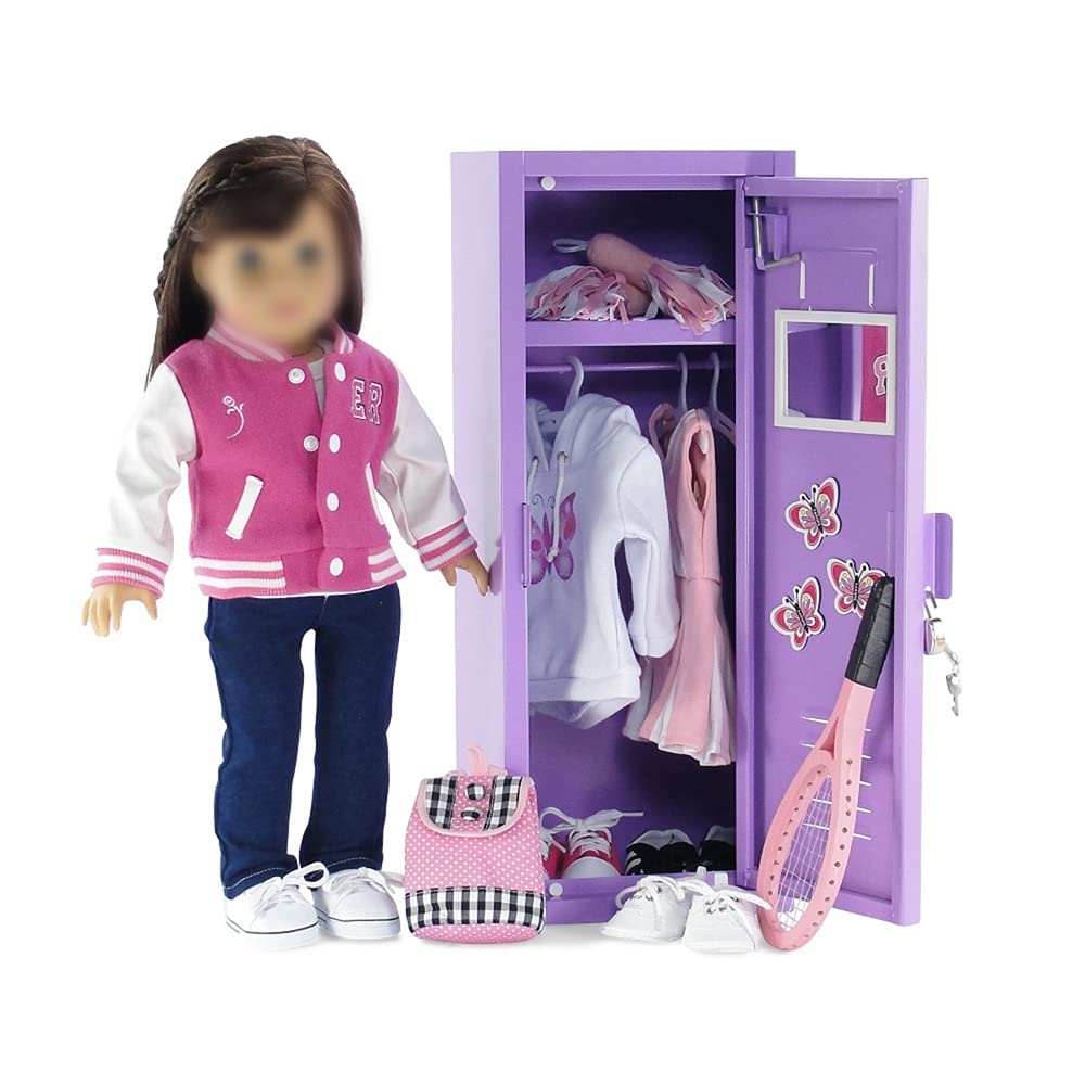 American girl school locker set online