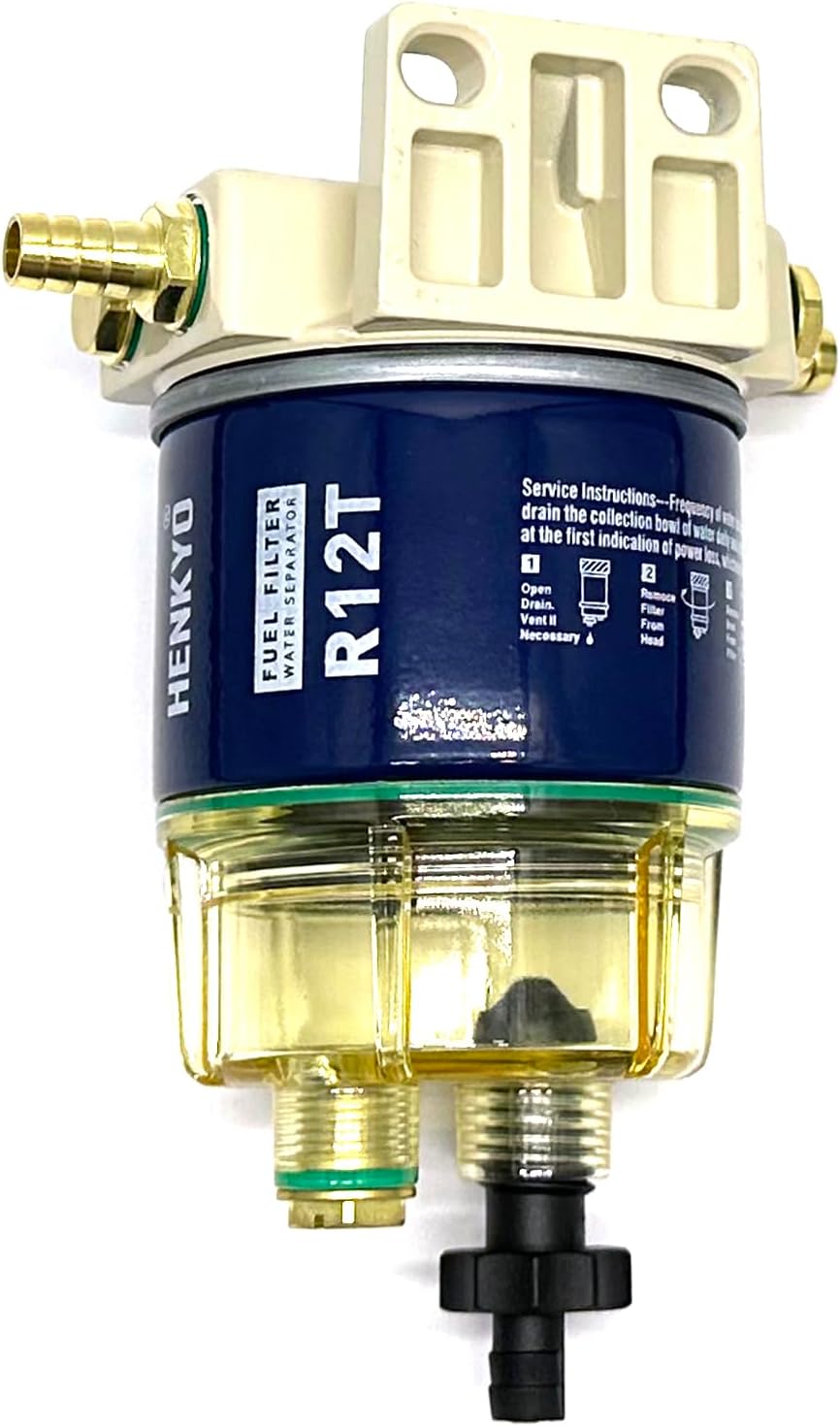 Amazon.com: R12T Fuel Filter Water Separator Compatible: S3240,120AT ...