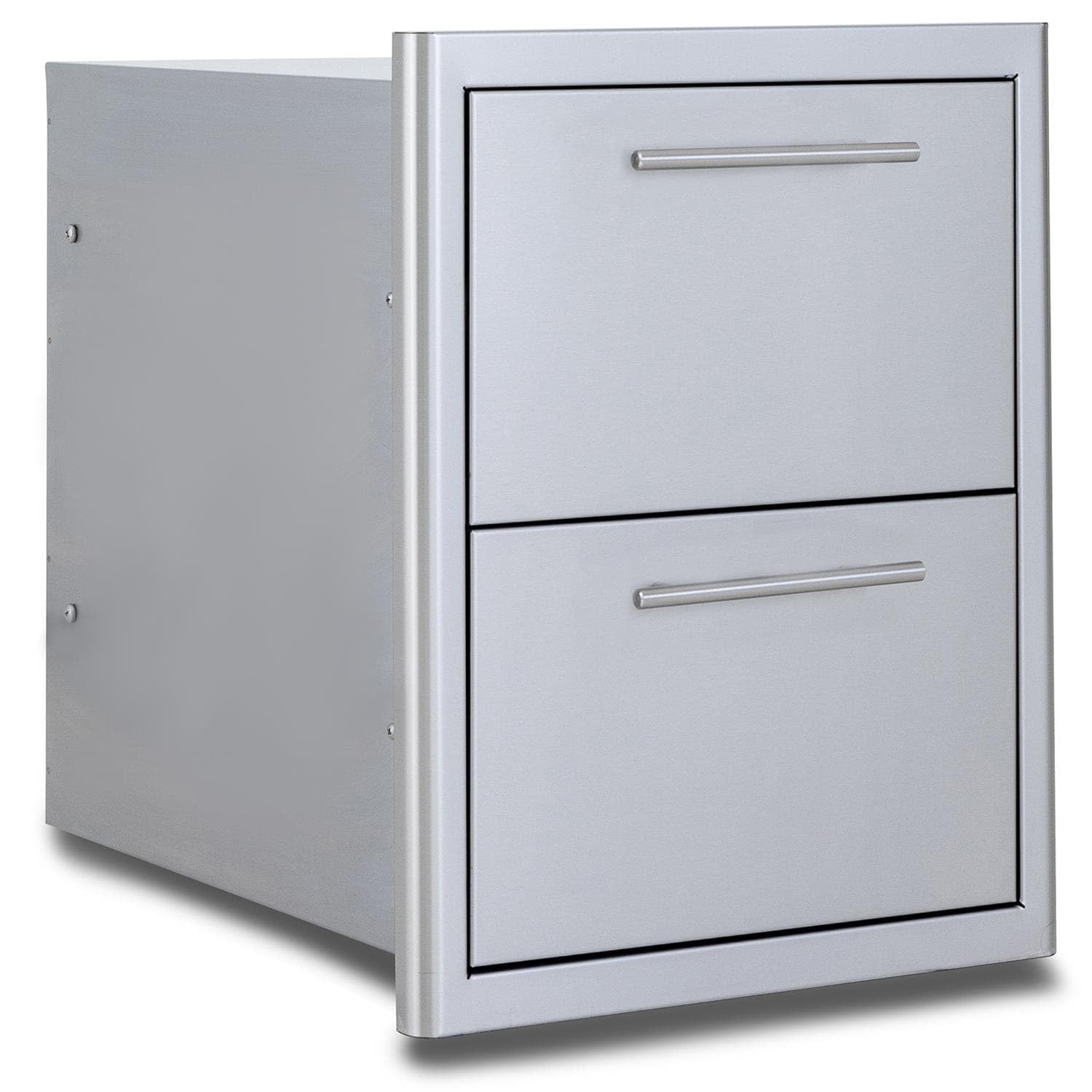 Amazon.com : Blaze 16-Inch Stainless Steel Double Access Drawer - BLZ ...