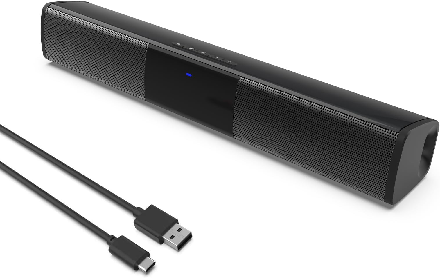 INFIBLA Piccola Sound Bar per TV con Bluetooth USB, Connessione AUX ...