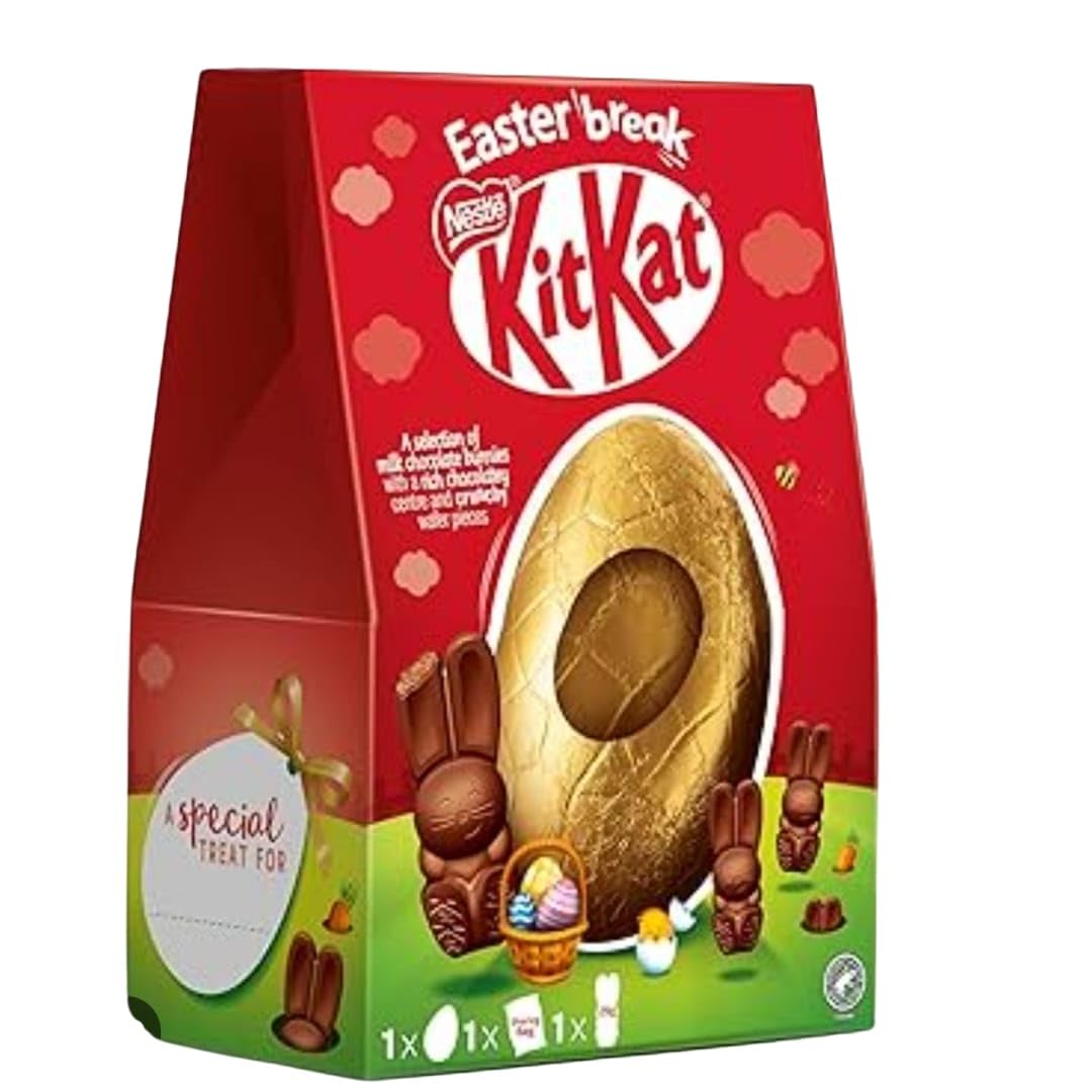 Buy Kit Kat Bunny Milk Chocolate Giant Easter Egg 234g- with a Thank ...