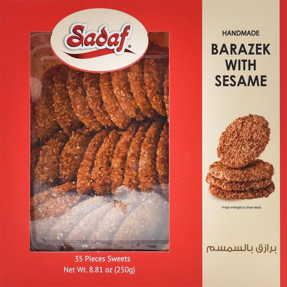 Amazon.com: Sadaf Barazek with Sesame Cookies - Ideal Appetizer or ... Amazon.com: Sadaf Barazek with Sesame Cookies - Ideal Appetizer or ...
