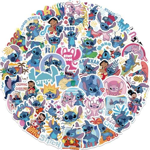 Amazon.com: 50PCS Stitch Stickers for Water Bottles Laptop Lilo and ...