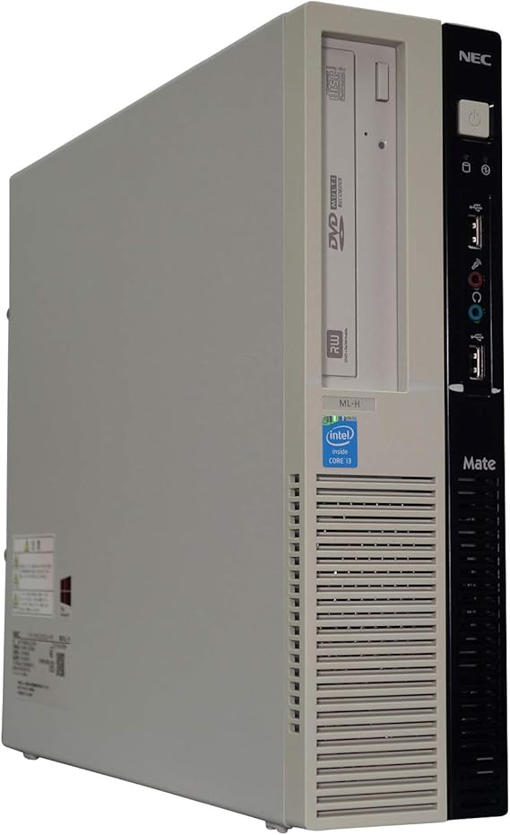 Amazon.co.jp: 中古パソコン Windows10 デスクトップ 一年保証 NEC MK34LL-H Core i3 4130 3 ...