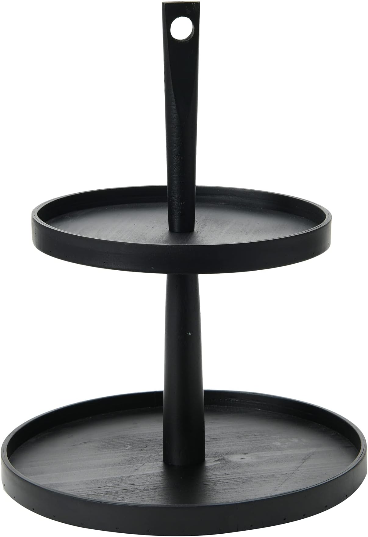 Amazon.com: Creative Co-op EC0193 3 Tier Tray Decorative Accents, Black ...