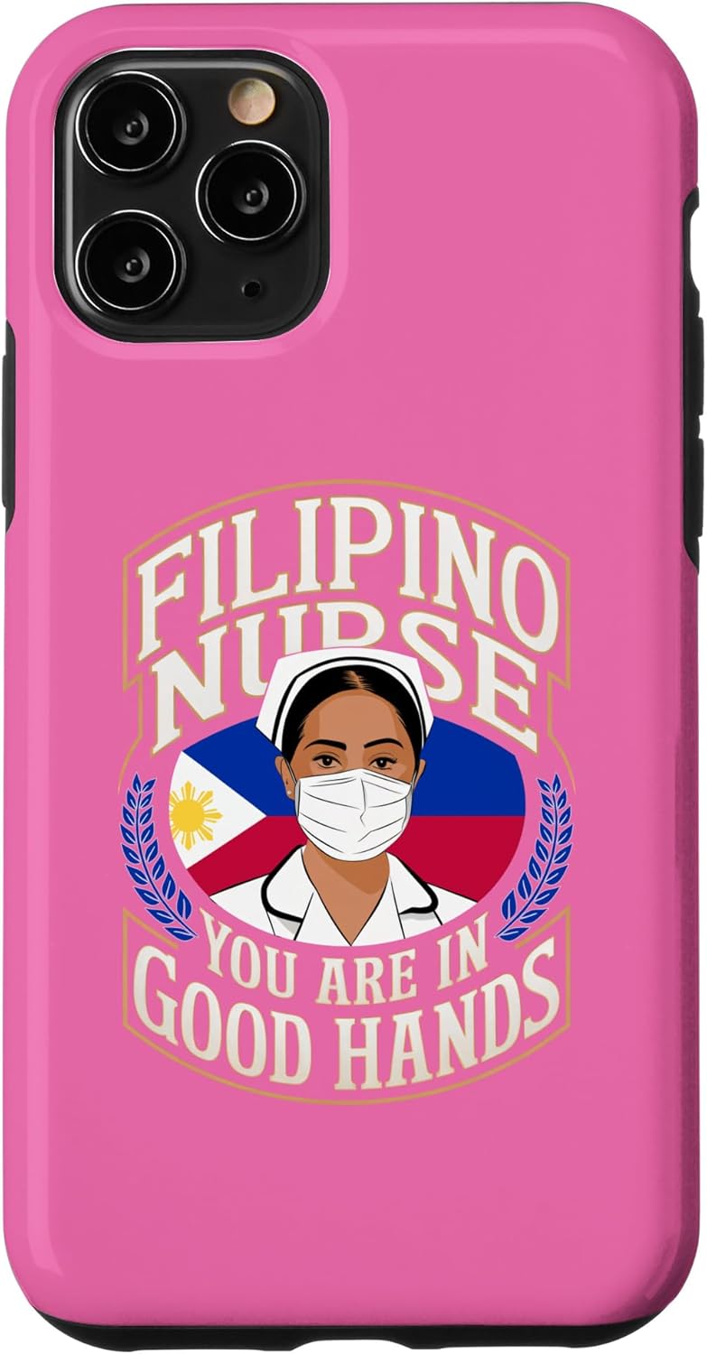 Amazon.com: iPhone 11 Pro Proud Filipino Nurse Pinoy Heritage Pilipinas ...