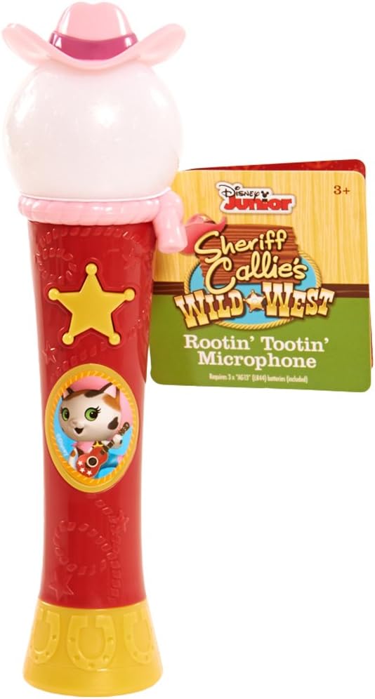 Disney Jr Sheriff Callie Musical Microphone : Amazon.co.uk: Toys & Games