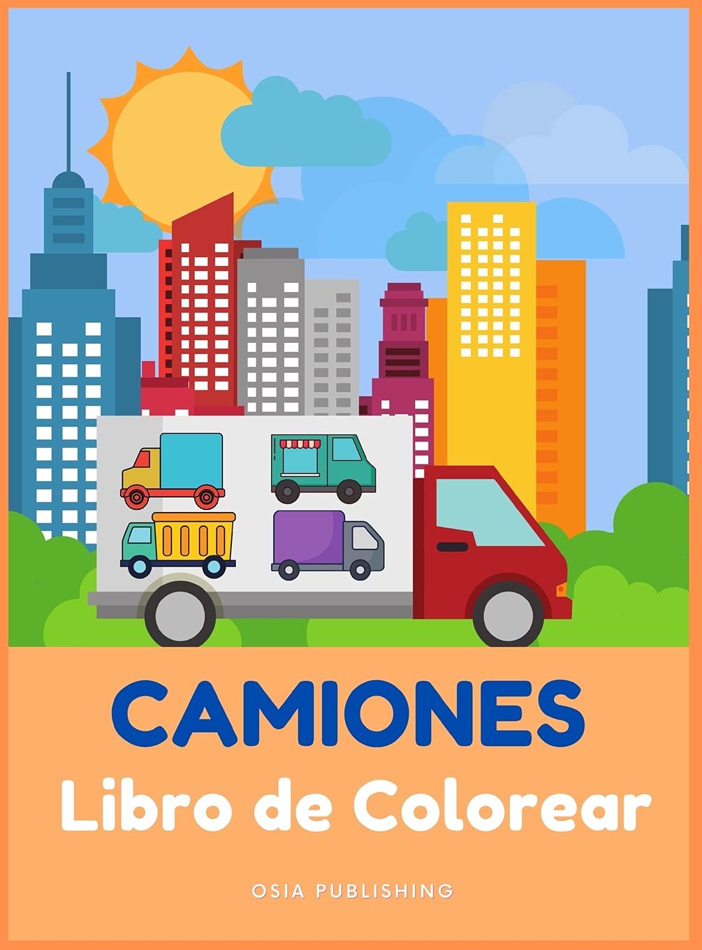 Buy CAMIONES Libro de Colorear: Gran libro de colorear y actividades ...