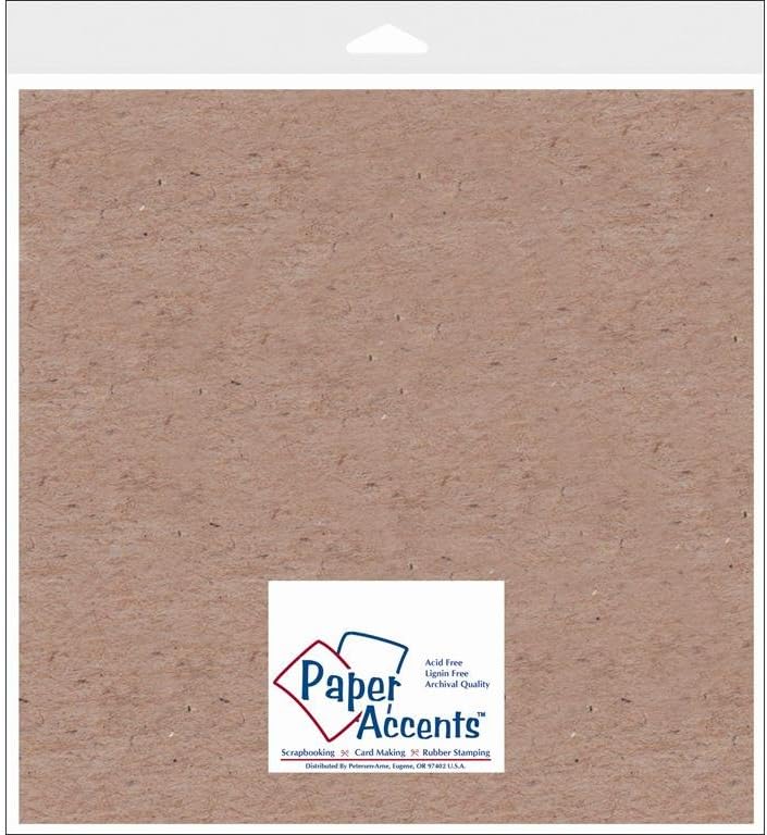 Amazon.com: Chipboard 12x12 1X Heavy 52pt Natural 2pc