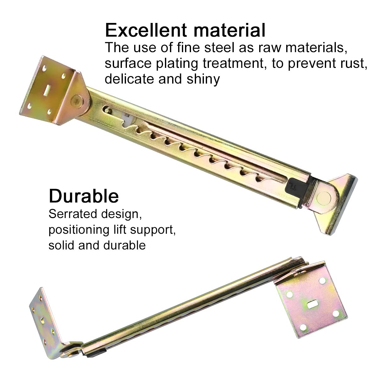 Snapklik.com : Enenes 10-Gear Adjustable Angle Hinge 2PCS Heavy Duty ...