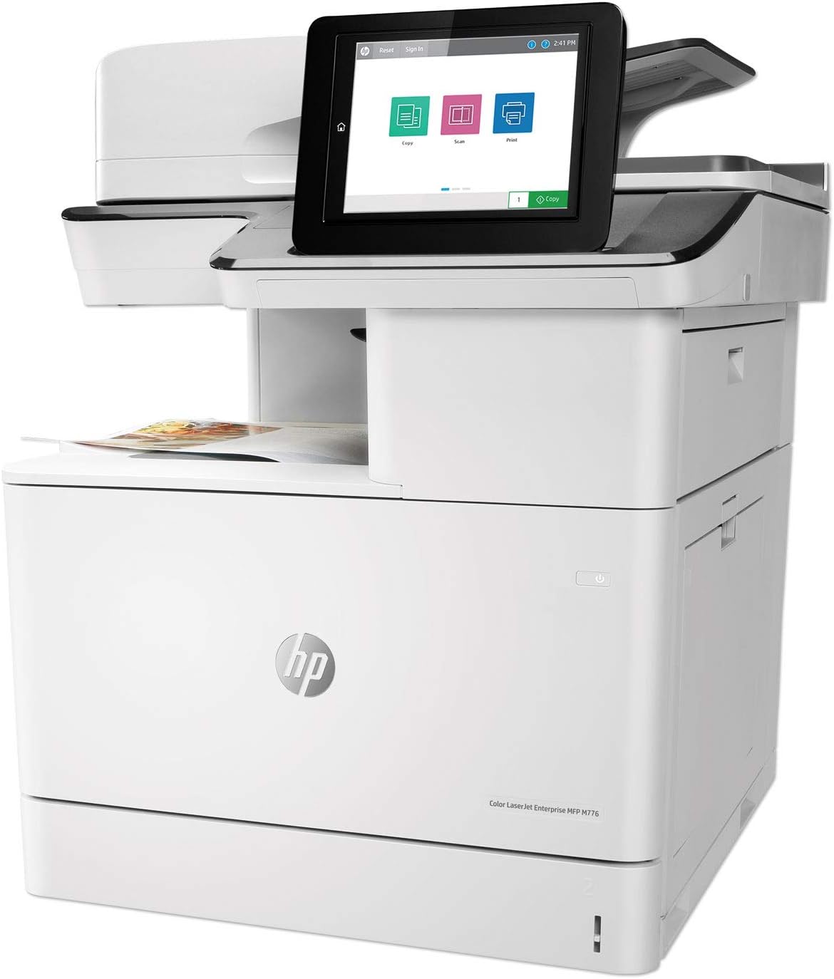 Amazon.com: HP Color LaserJet Enterprise Multifunction M776dn All-in ...