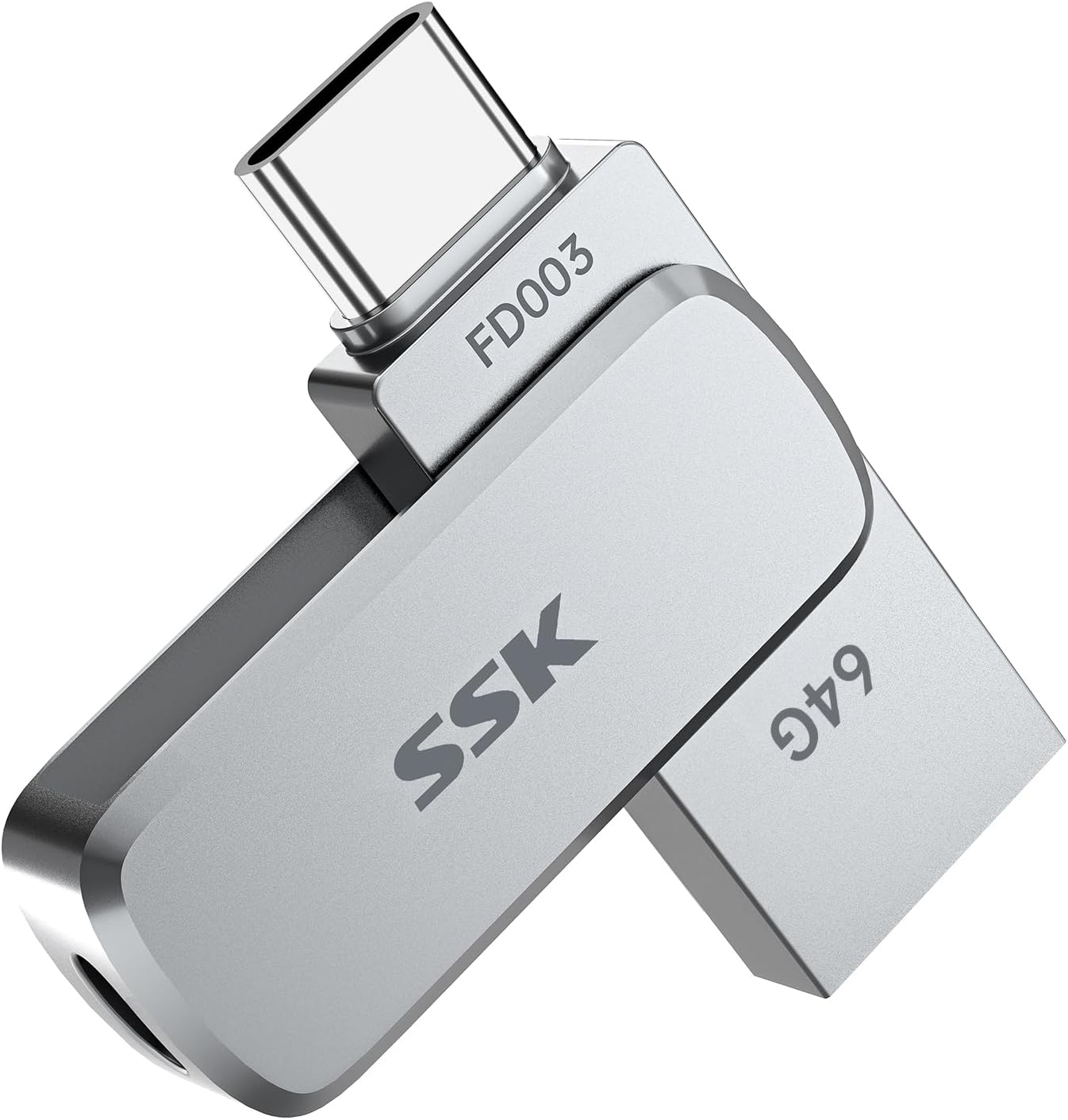 Amazon.com: SSK 64GB Dual USB Flash Drive USB C Thumb Drive, up to 240 ...