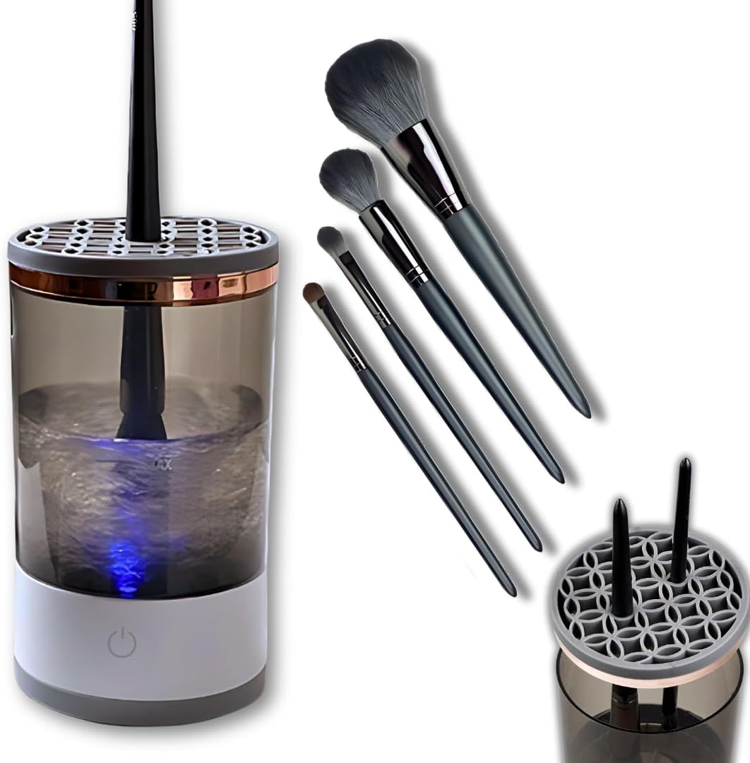 Amazon.com: Wireless Electric Make up Brush Cleaner Cleanser Machine ...