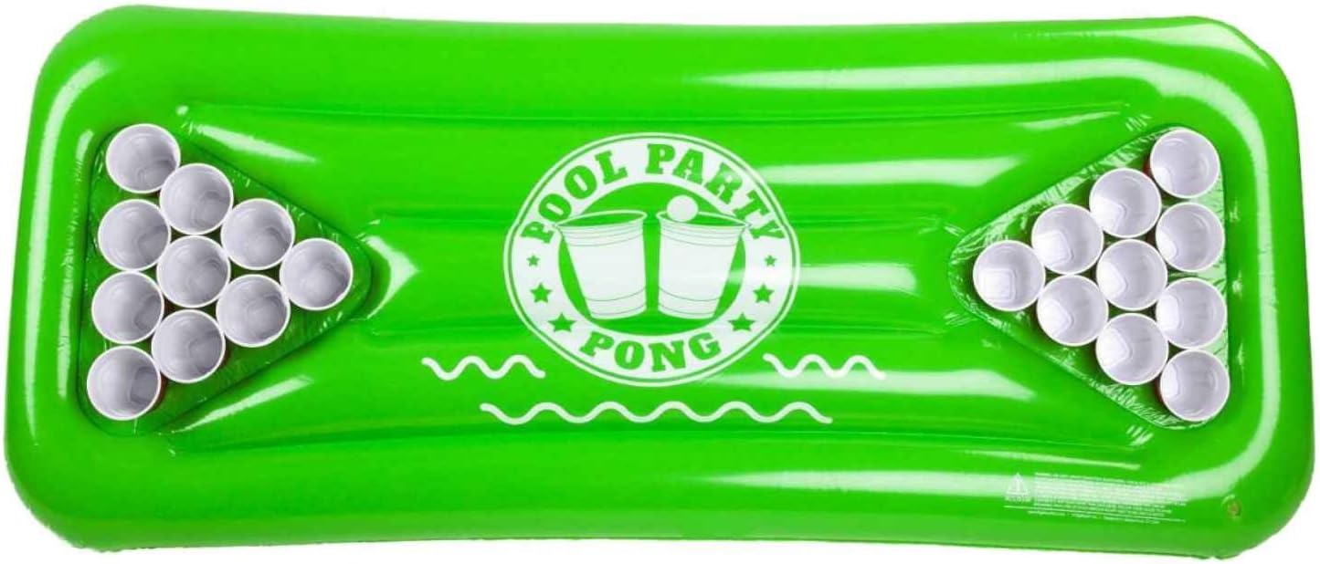 Amazon.com: Big Mouth Floating Inflatable Party Pong Pool Game ...