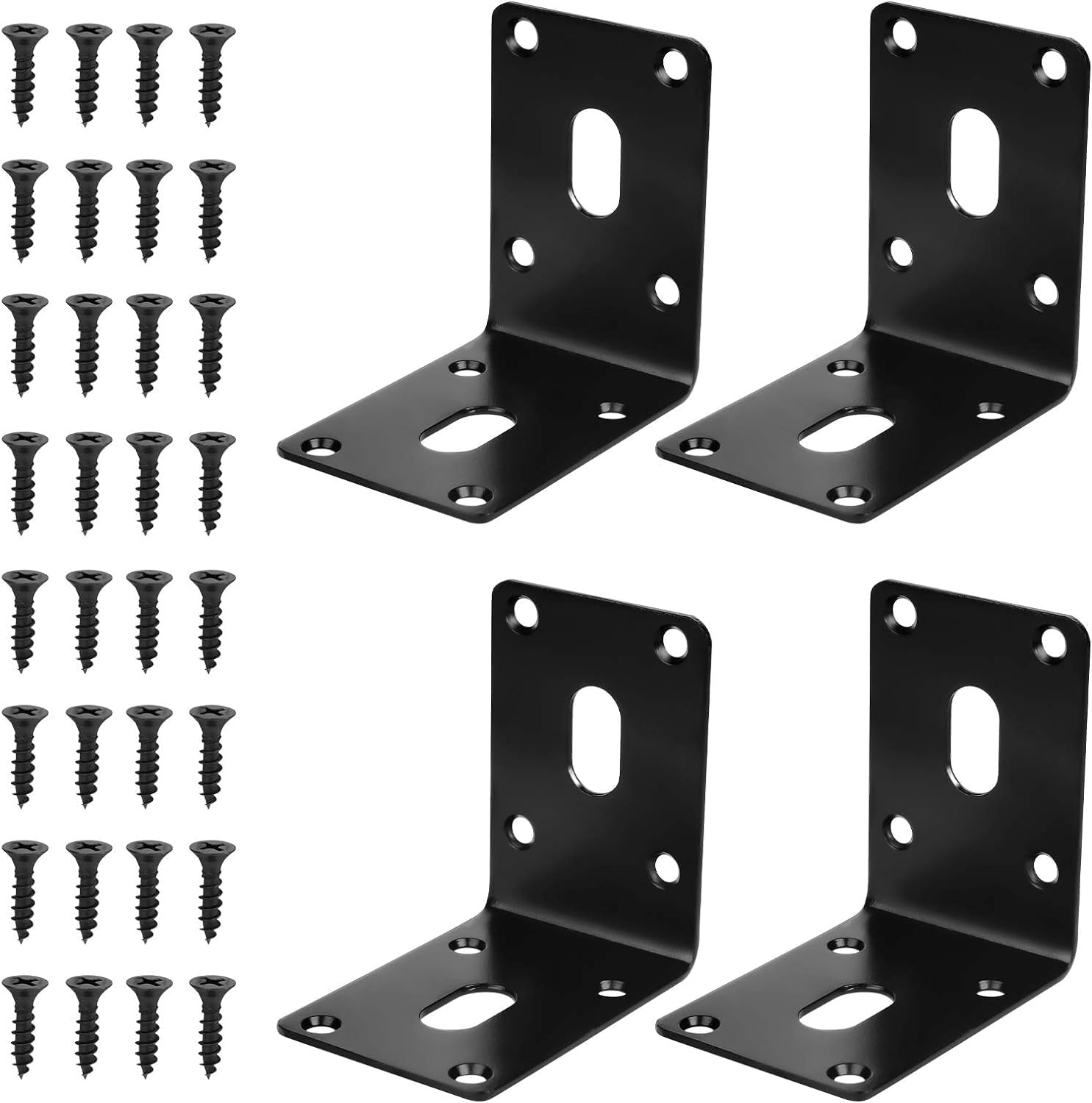 LANMOK 20PCS Équerre de Coin fixation équerre angle entretoises angle ...