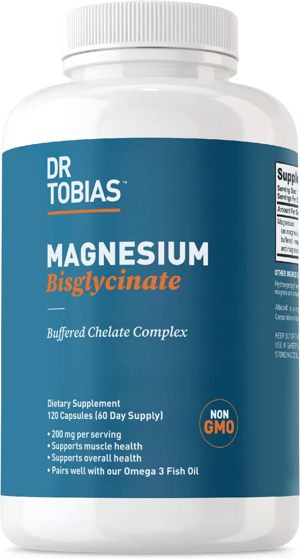 Amazon.com: Dr. Tobias Magnesium Bisglycinate, High Absorption ...