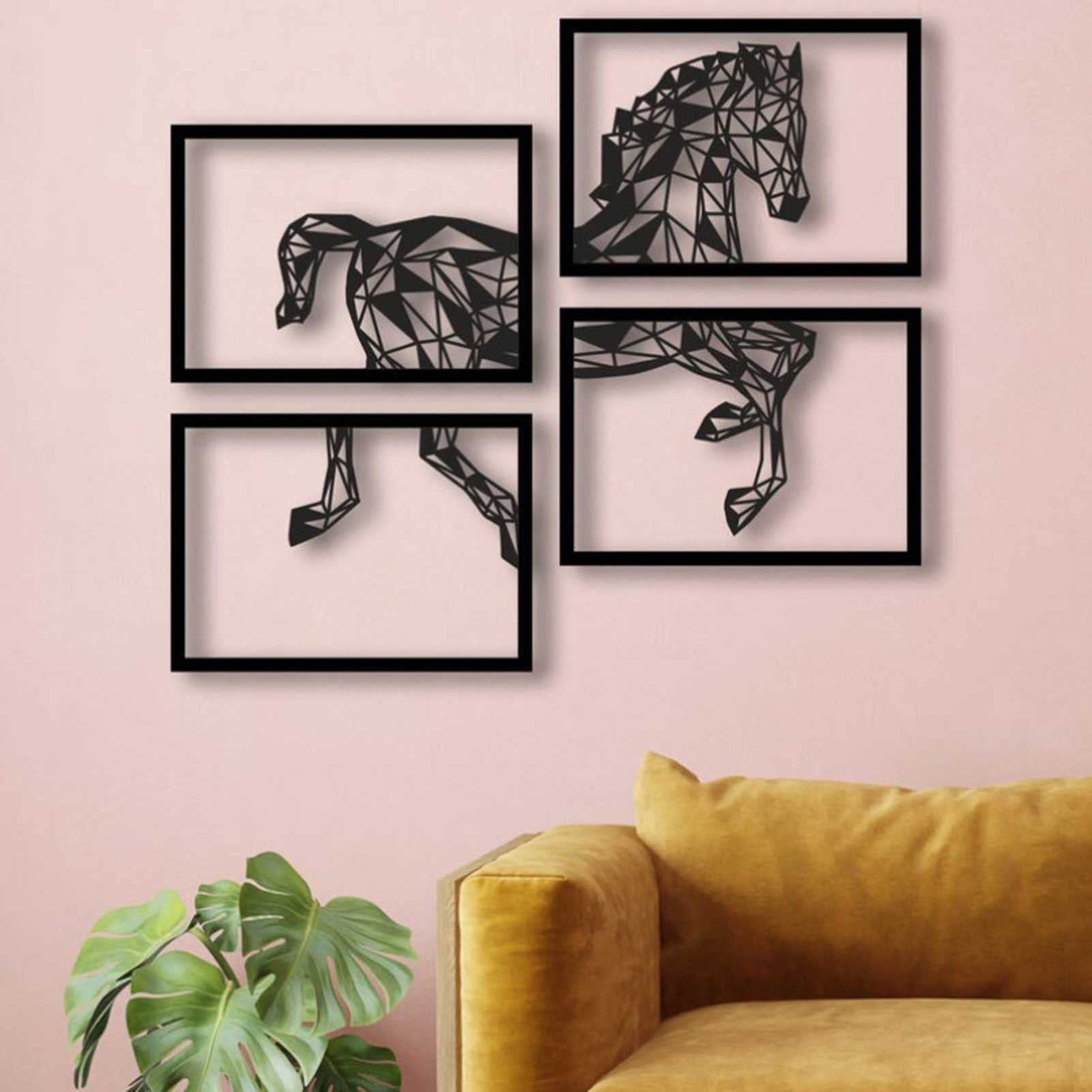 Abstract Horse Outline