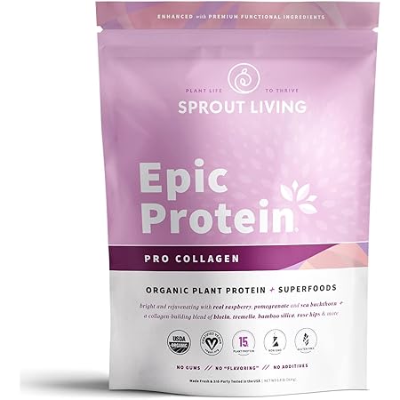 Amazon.com: Sprout Living's Epic Protein, Plant Based Protein ...