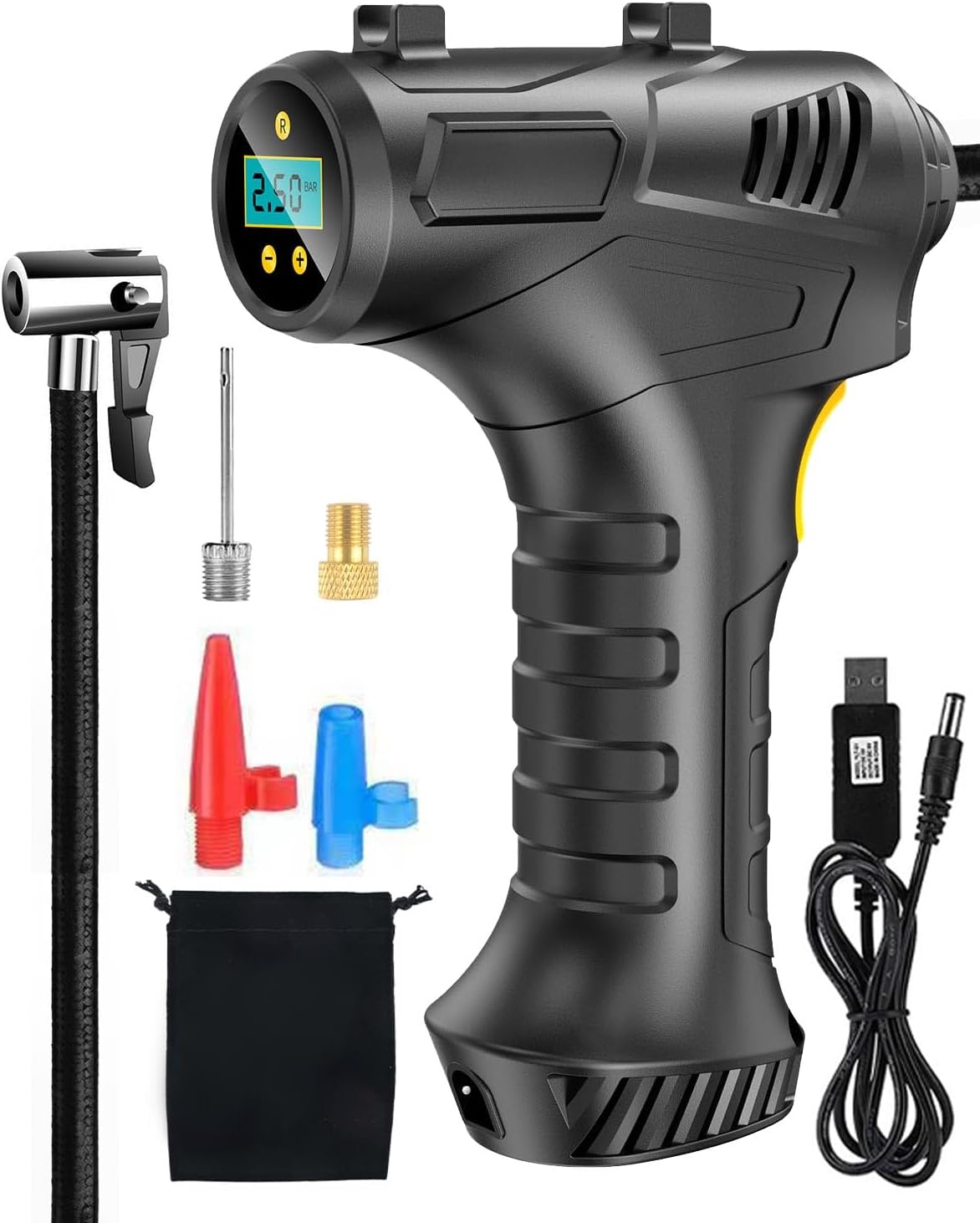Amazon.fr : Zethors Gonfleur Pneus Voiture sans Fil, 150PSI Compresseur ...