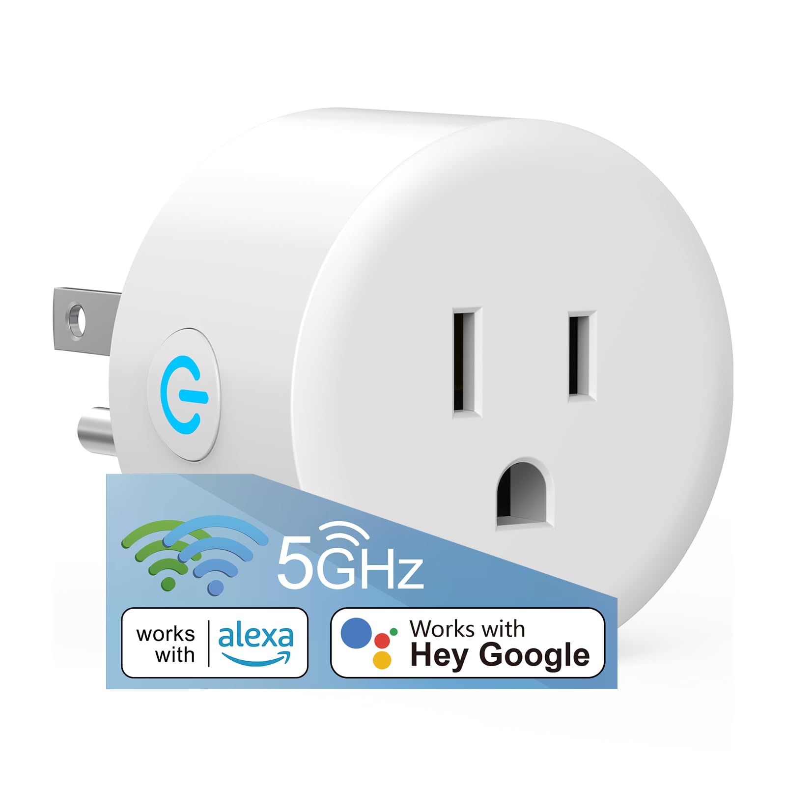 Smart Plug 5GHz, EIGHTREE Smart Plug Works with Alexa & Google Home ...