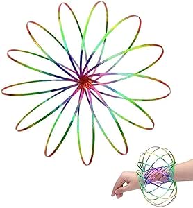 Amazon.com: Flow Ring Spinner Ring Arm Toy - Magic Ring Game for Kids ...