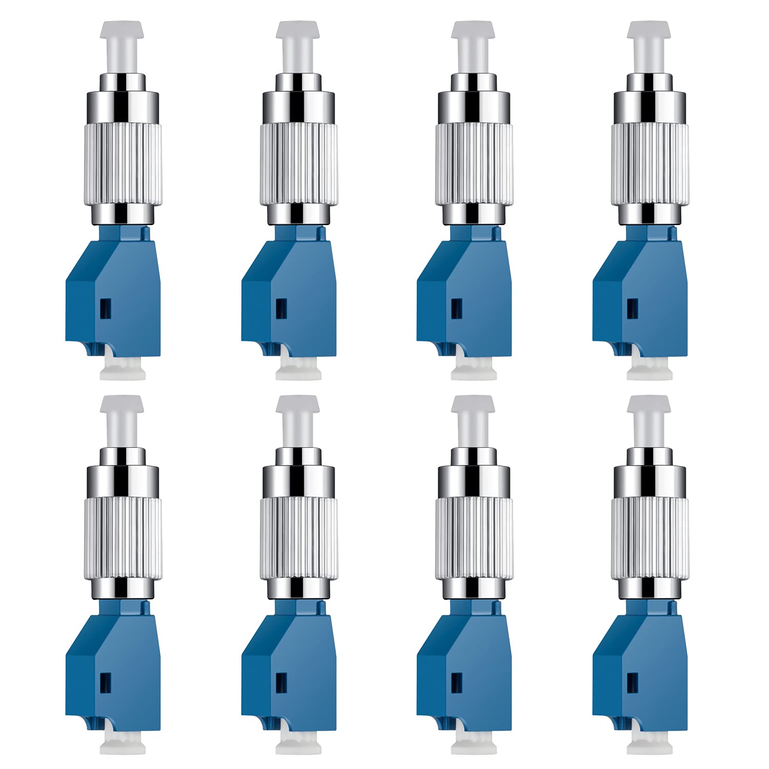 8pcs Visual Fault Locator Fiber Adapter Fiber Optic Connector Single ...