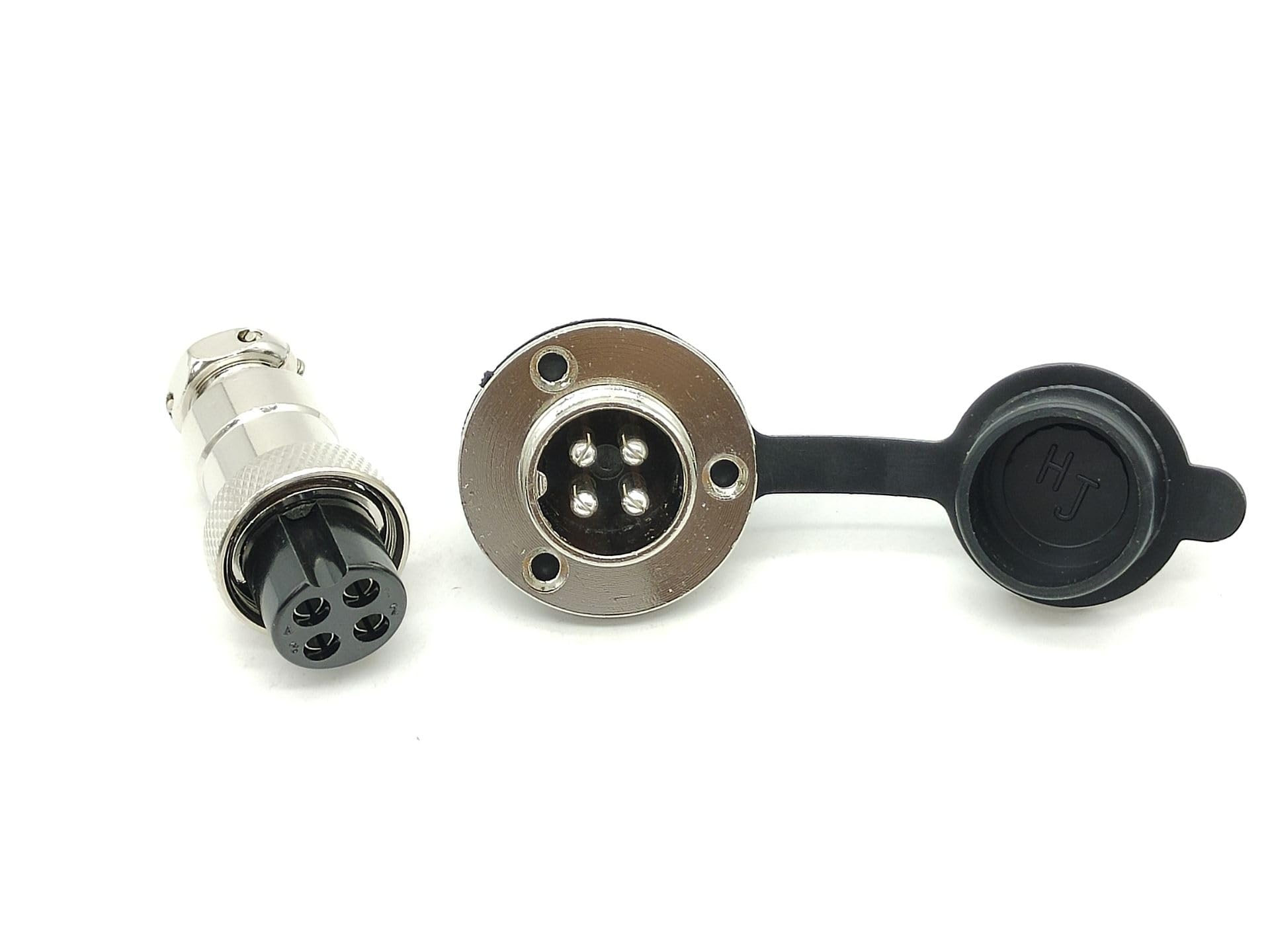 Gx20 Aviation Plug 4 Pin Male Socket Female Plug 180 | Desertcart INDIA