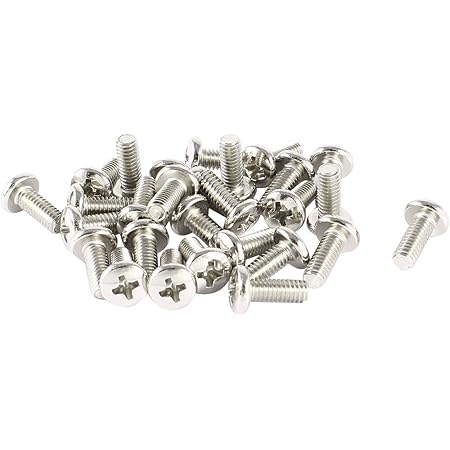 Amazon.com: uxcell 30 Pcs TV LCD Monitor Mounting Phillips Head Screws ...