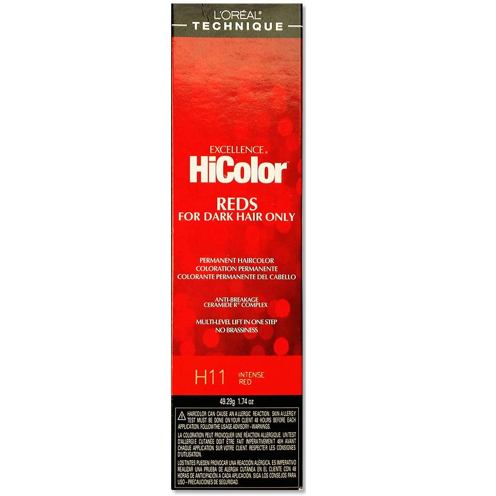 Loreal Techniqueparis Excellence Hicolor Intense Red 1 74 Oz ...