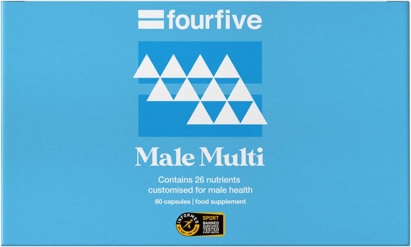 fourfive Multivitamin Capsules for Men - Informed Sport Tested ...