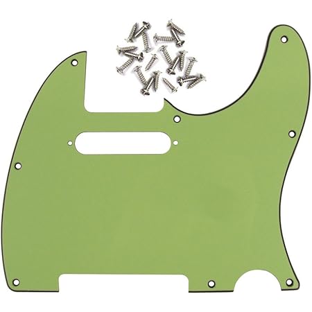 Amazon.com: Fender Modern Pickguard, Telecaster, 8-Hole - Mint Green ...