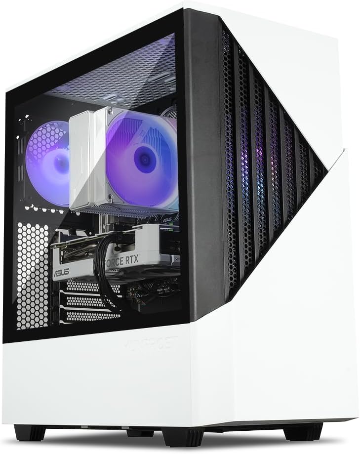 Pride Gaming | PC Gamer White Wolf Panda Pro/NVIDIA GeForce RTX 4060 ...