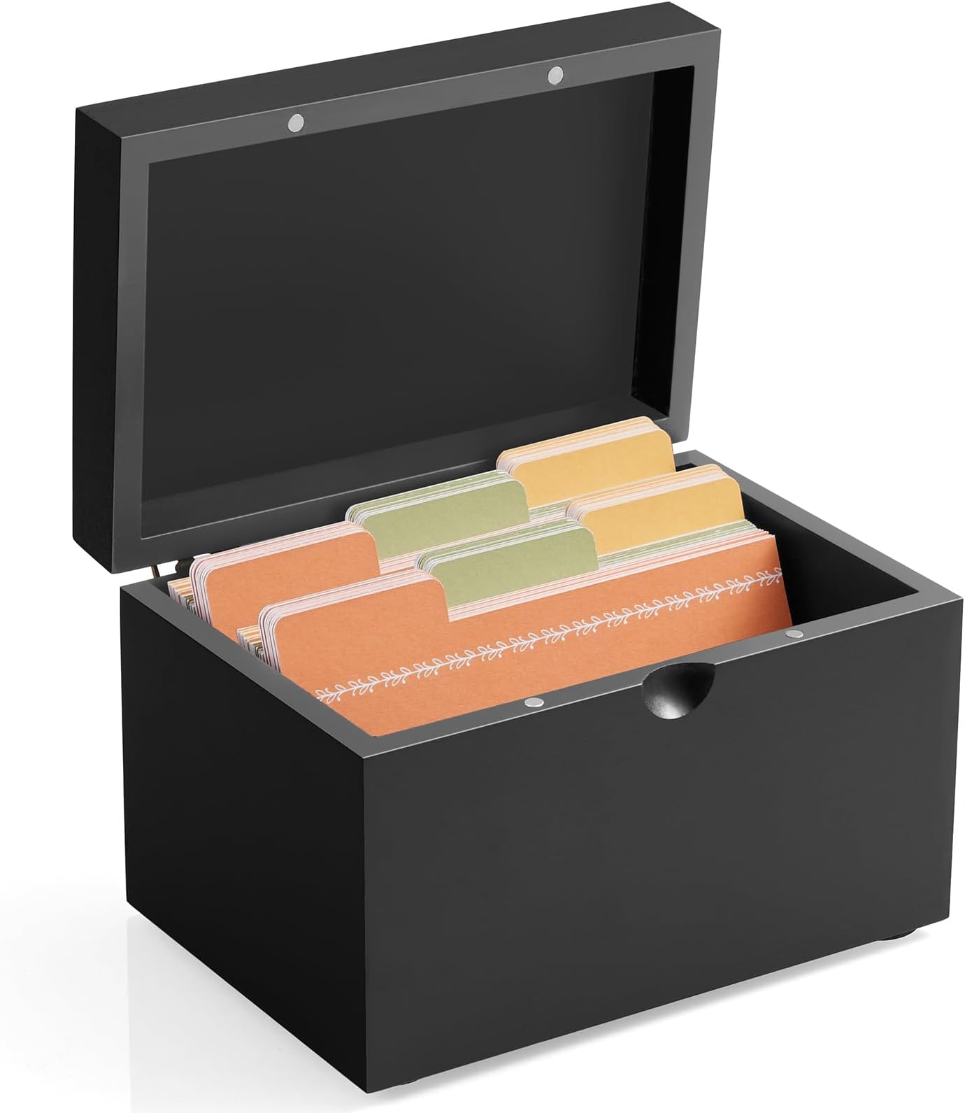 Amazon.com : OFFILICIOUS Business Card Organizer 3x5 - Premium Index ...
