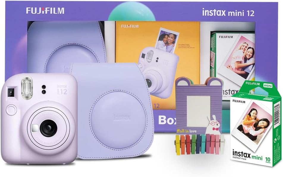 Buy Fujifilm Instax Mini 12 Instant Camera-Purple Online at Low Prices ...