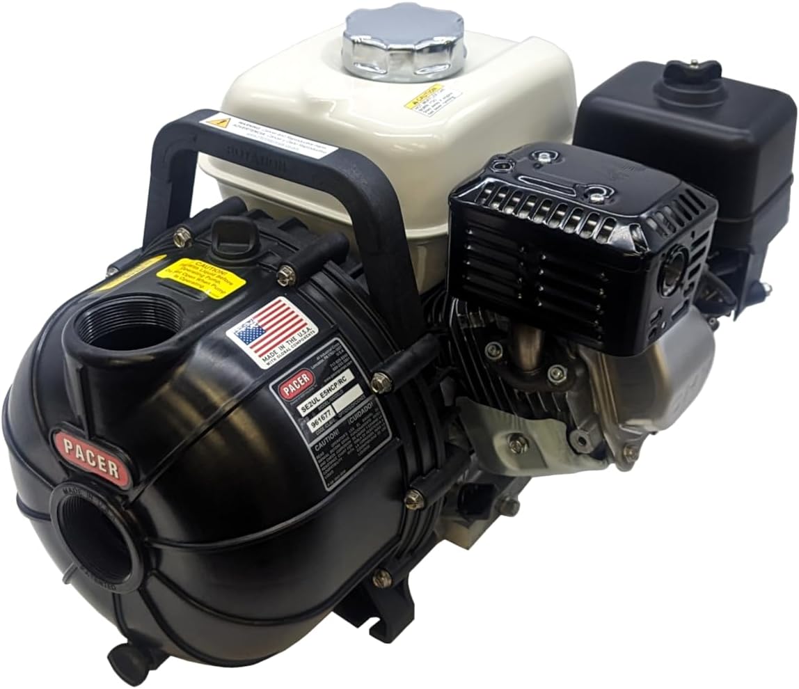 Pacer Pumps SE2UL E950, Self-Priming Multi-Purpose Water Transfer Pump ...