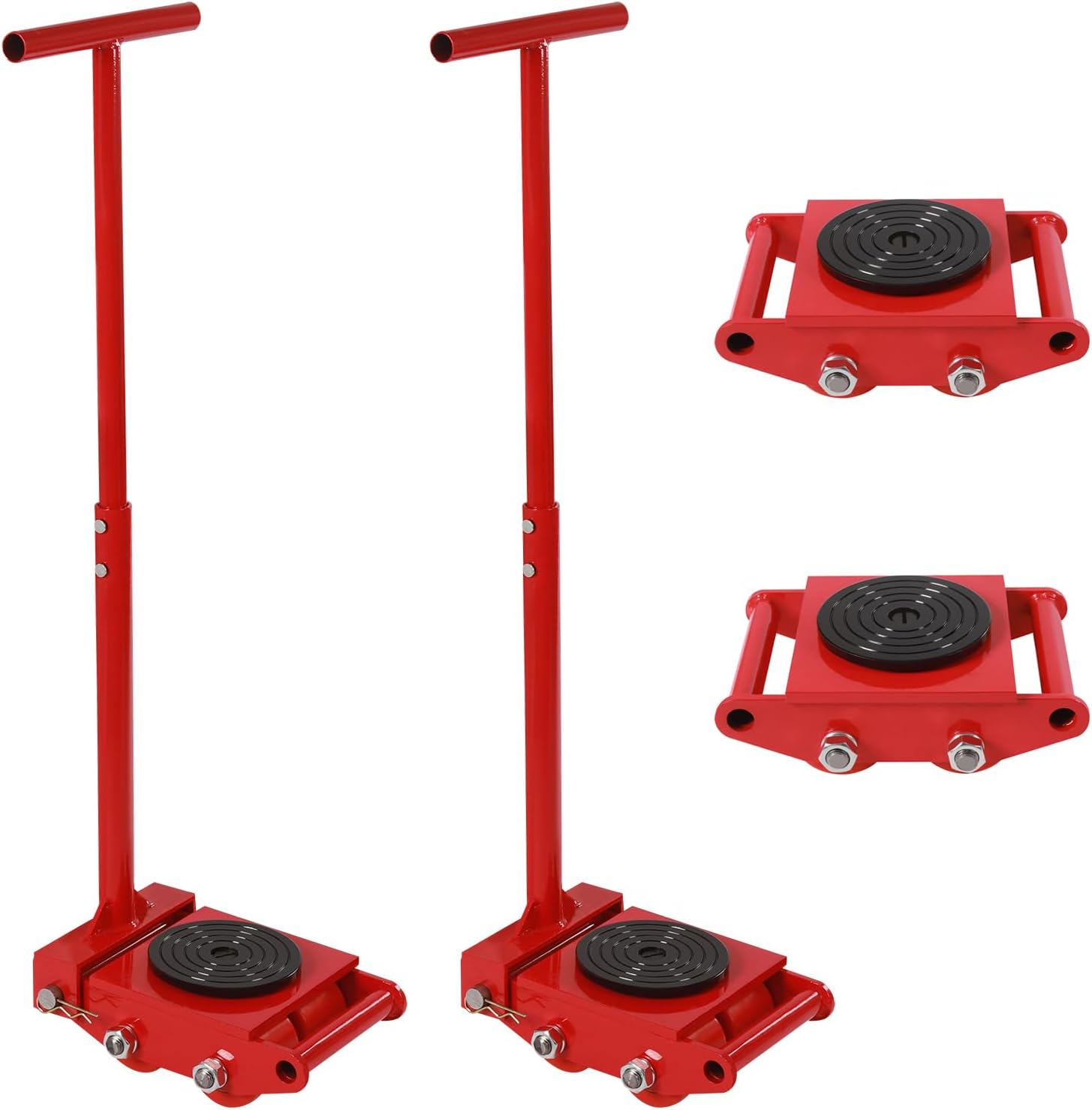 Amazon.com: REHOUPTU Heavy Duty Machinery Mover, 4pcs Machinery Movers ...