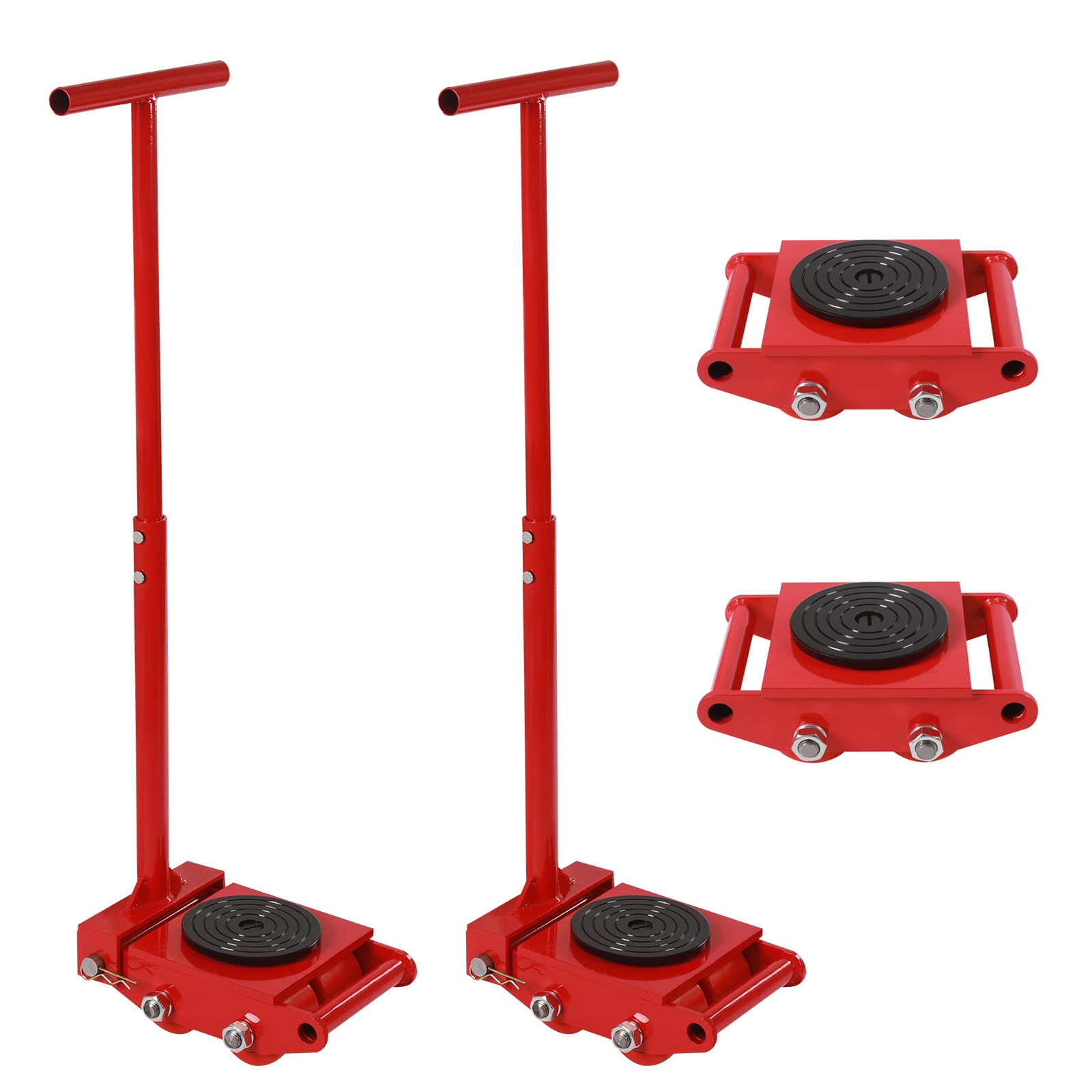 Amazon.com: REHOUPTU Heavy Duty Machinery Mover, 4pcs Machinery Movers ...