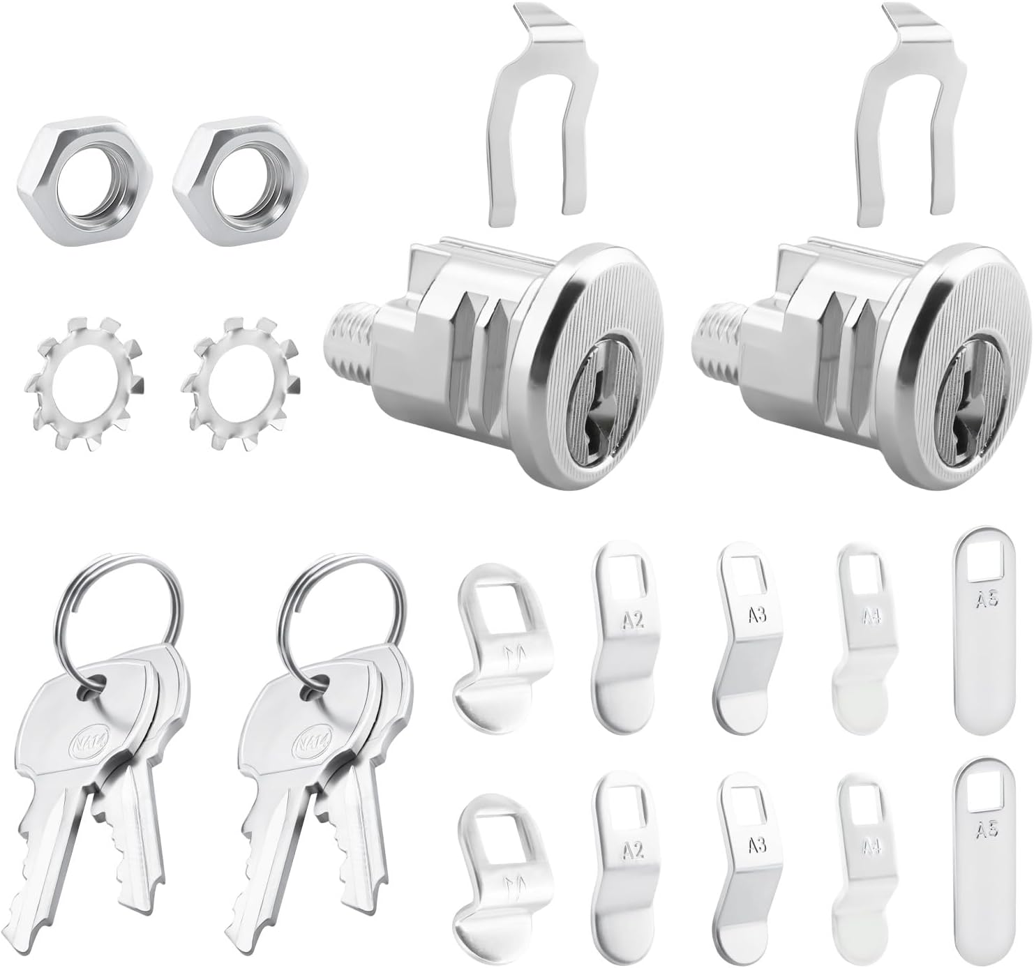 Amazon.com: MP4946 Mailbox Locks with Keys Replacement for Cutler ...
